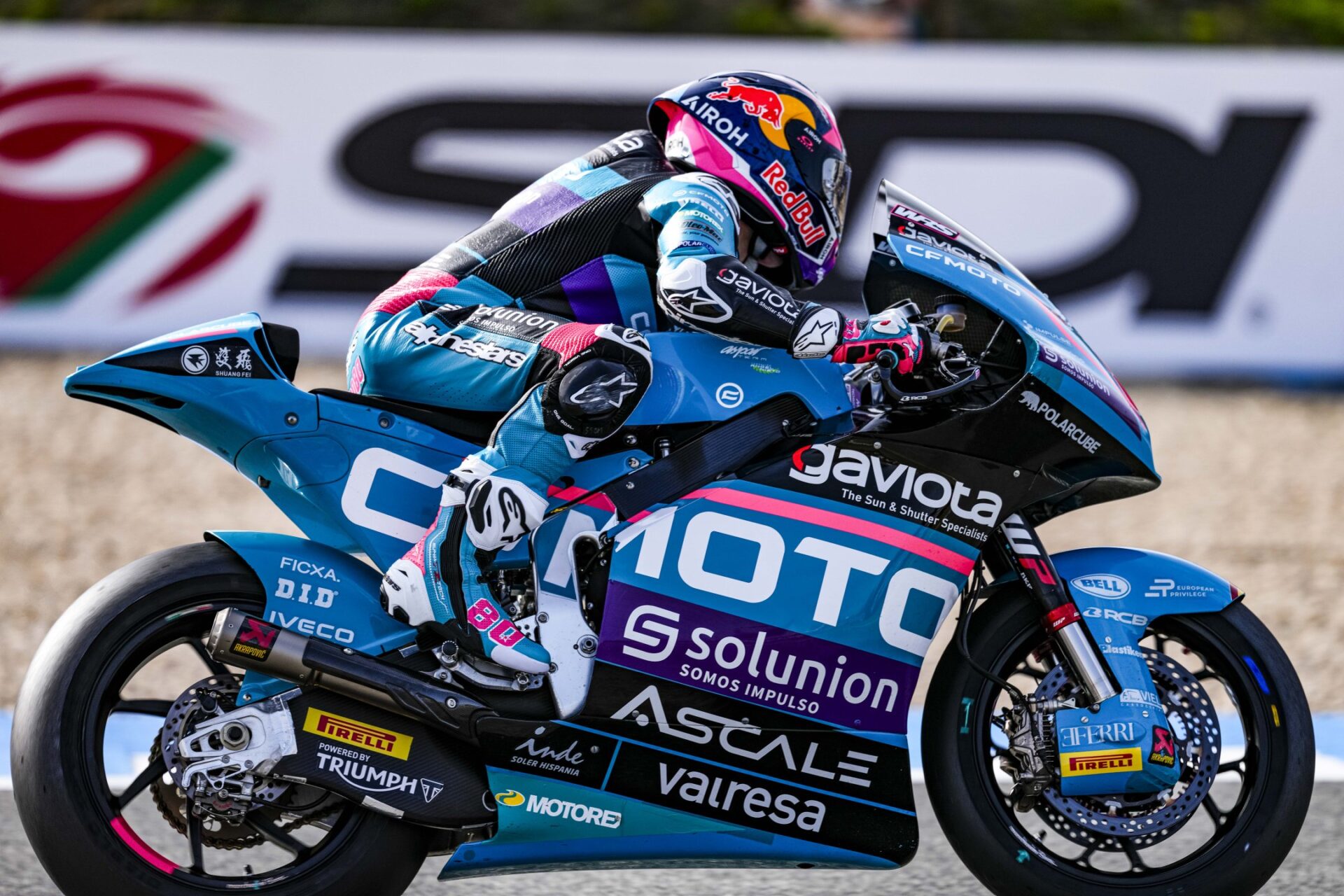 David Alonso brilló en la clasificación del GP de España - Revista La Liga